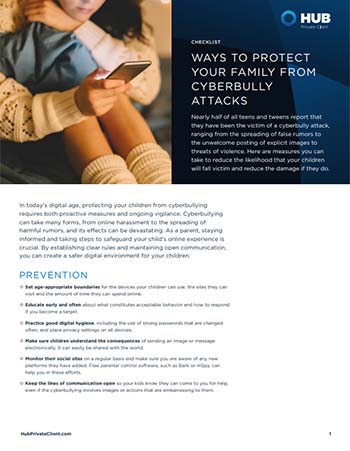 Recognizing and Preventing Cyberbullying: What Parents Should Know ...