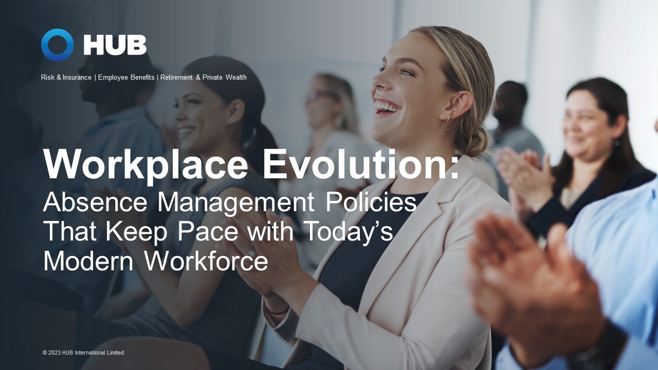 Absence Management Policies | HUB International